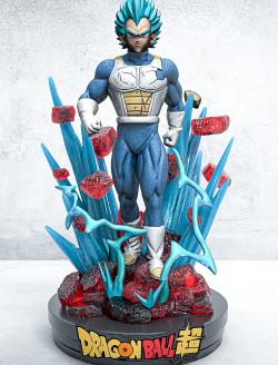 vegeta blue 3D Models | Page 1 | STLFinder