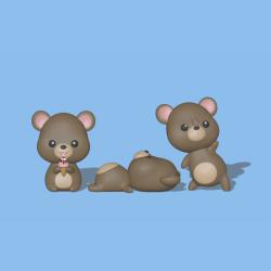 cute bears doll 3D Models | Page 1 | STLFinder