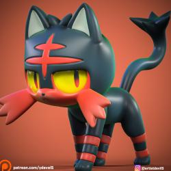 litten pokemon 3D Models | Page 1 | STLFinder