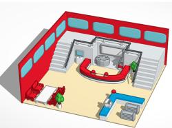 pokemon center booster bundle have a pokemon center stamp 3D Models ...