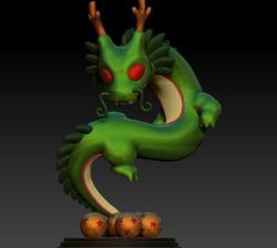 shen long dragon ball png 3D Models | Page 1 | STLFinder