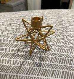 resin rabbit candle holder for easter seasonal decor modern taper ...