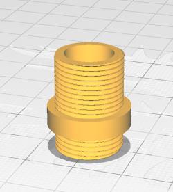 14mm ccw to 14mm ccw 3d models 【 STLFinder