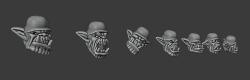 ork heads 3D Models | Page 1 | STLFinder