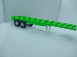 5x8 flatbed utility mesh trailer wgate listing price calculator 3D ...
