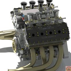 ford cosworth engine 3D Models | Page 1 | STLFinder