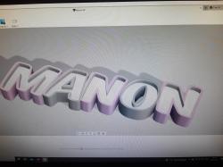 manon name 3D Models | Page 1 | STLFinder