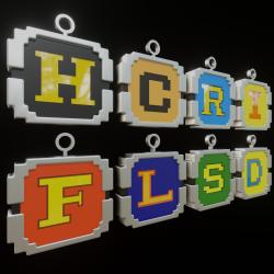 metal key keychains 3D Models | Page 1 | STLFinder