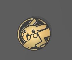 pokemon pikachu coin 3D Models | Page 1 | STLFinder