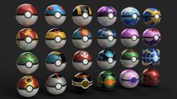 poke ball open 3d models 【 STLFinder