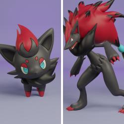 zorua evolution arceus 3D Models | Page 1 | STLFinder