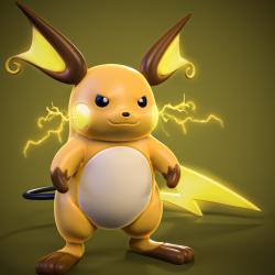 raichu pokemon 3D Models | Page 1 | STLFinder