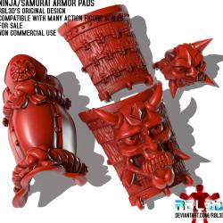 ninja Armor 3D Models | Page 1 | STLFinder