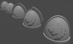 space wolves shoulder pads 3D Models | Page 1 | STLFinder