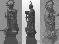 st yves statue 3D Models | Page 1 | STLFinder