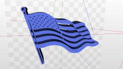 american flag 3d models 【 STLFinder