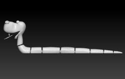 articulated snake 3d print free | Page 1 | STLFinder