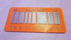 back to the future plate number 3D Models | Page 1 | STLFinder