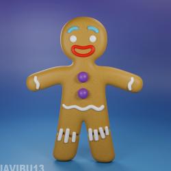 gingerbread woman shrek 3D Models | Page 1 | STLFinder