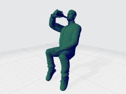 mastercrafters clock drinking man 3D Models | Page 1 | STLFinder