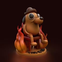 this is fine meme 3D Models | Page 1 | STLFinder