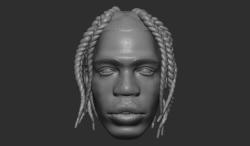 travis scott head 3D Models | Page 1 | STLFinder
