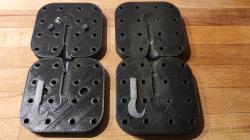 detailed pics of a 5 piece fishing rapala lure with spinning tail with ...