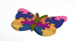 christian lacroix butterfly puzzle 3D Models | Page 1 | STLFinder