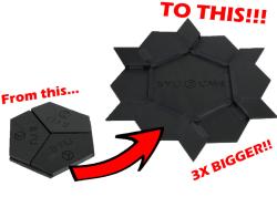 hexagonal origami 3d models 【 STLFinder