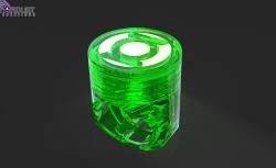 green lantern led ring 3d models 【 STLFinder