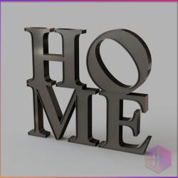 home sign 3D Models | Page 1 | STLFinder
