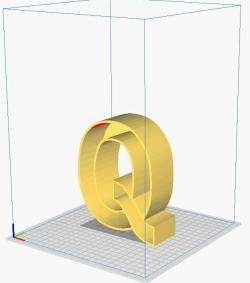 letter q printable 3d models 【 STLFinder