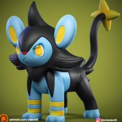 luxio pokemon 3D Models | Page 1 | STLFinder