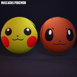 pokemon masks 3D Models | Page 1 | STLFinder