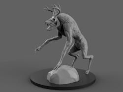 wendigo monster 3d models 【 STLFinder