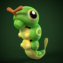 caterpi pokemon 3D Models | Page 1 | STLFinder