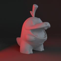 3d model fuecoco cobblemon texture | Page 1 | STLFinder