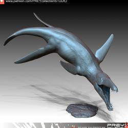 liopleurodon skeleton 3D Models | Page 1 | STLFinder