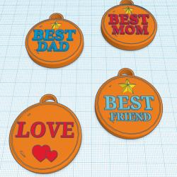 best friend medal 3D Models | Page 1 | STLFinder