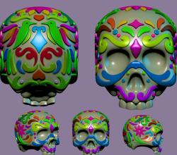 mexican skull 3D Models | Page 1 | STLFinder