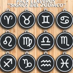 12 zodiac keys 3D Models | Page 1 | STLFinder
