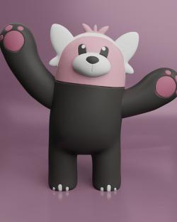 bewear pokemon brick bronze 3D Models | Page 1 | STLFinder