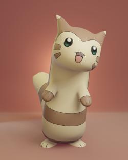 pokemon furret 3D Models | Page 1 | STLFinder