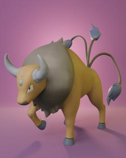 pokemon tauros 3D Models | Page 1 | STLFinder