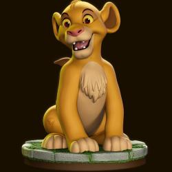 the lion king 16bits simba sprite 3D Models | Page 1 | STLFinder