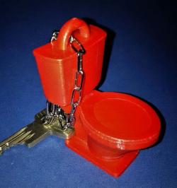 toilet key chain 3D Models | Page 1 | STLFinder