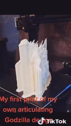 free articulating godzilla 3D Models | Page 1 | STLFinder