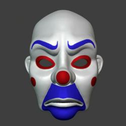 joker mask bank rob 3D Models | Page 1 | STLFinder