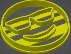 como se llama la calavera con mohawk y lentes 3d personaje de ...