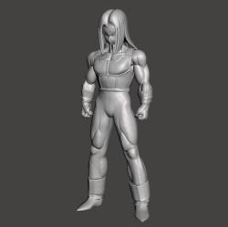 future trunks long hair 3D Models | Page 1 | STLFinder